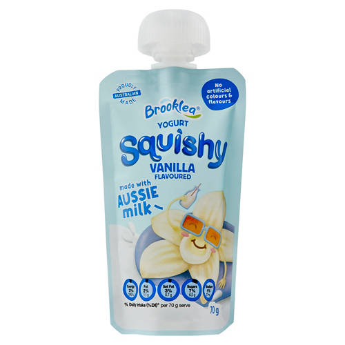 Vanilla Yogurt Squishy Pouch 70g